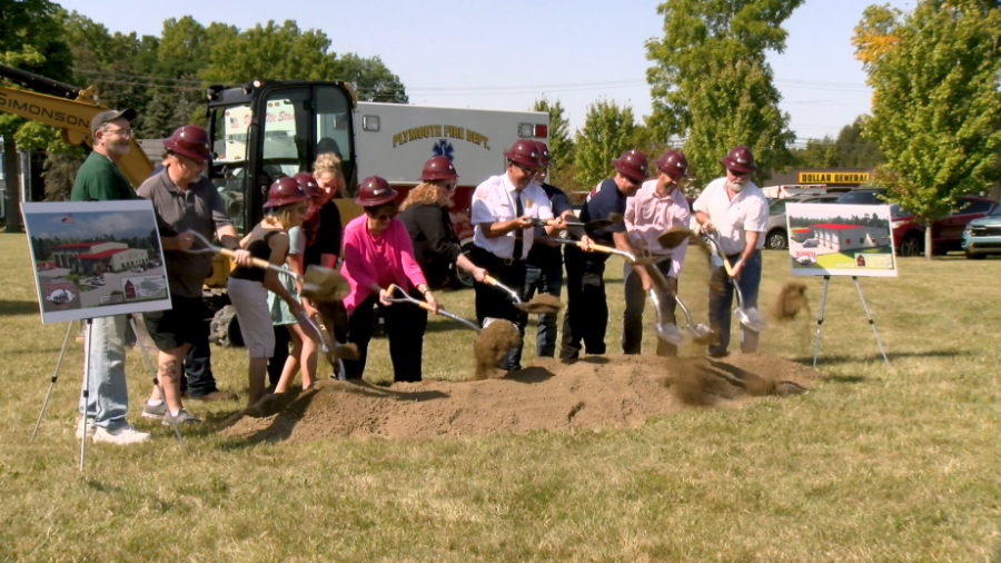 Plymouth breaks ground on new Fire Station
